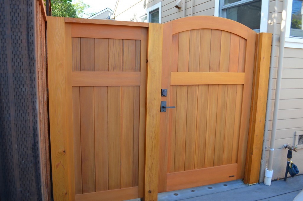 Petaluma Project- custom Cedar gate | Turned Earth