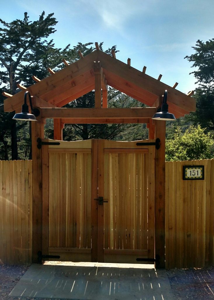 Mill Valley Gate and Entry | Turned Earth