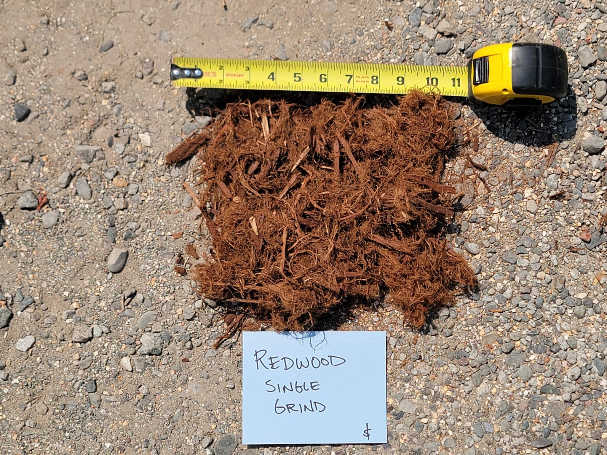 Single Grind Redwood Bark | Turned Earth